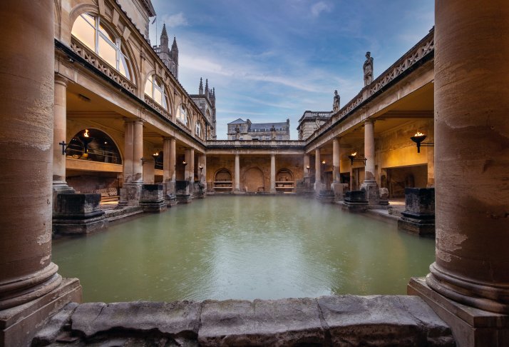 Discover how the Great Bath is drained and cleaned | Roman Baths